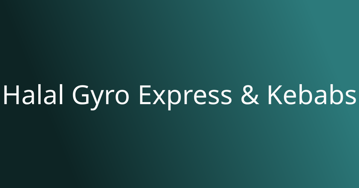 Best Mediterranean in San Jose, CA | Halal Gyro Express & Kebabs | Order Online